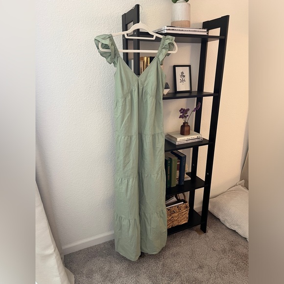 Sim & Sam | Dresses | Sim And Sam Maxi Ruffle Sleeve Dress | Poshmark